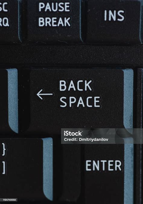 Las Teclas Enter Y Backspace Del Teclado Foto De Stock Y Más Banco De Imágenes De Blanco Color