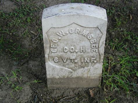 Pvt George W Ormsbee 1840 1925 Find A Grave Memorial