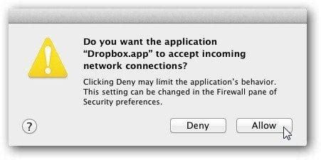 Enable The OS X Software Firewall