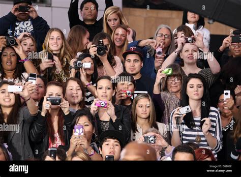 Justin Bieber Fans At Concert