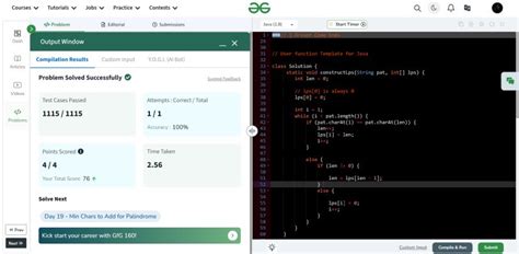Harish Ragav On Linkedin Gfg Gfg160 Geeksforgeeks Coding Dsa