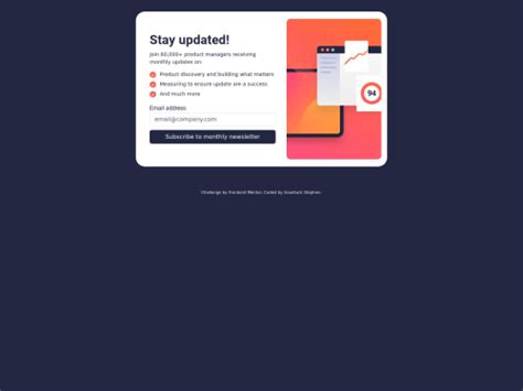 Frontend Mentor Html Css Bootstrap Javascript Coding Challenge Solution