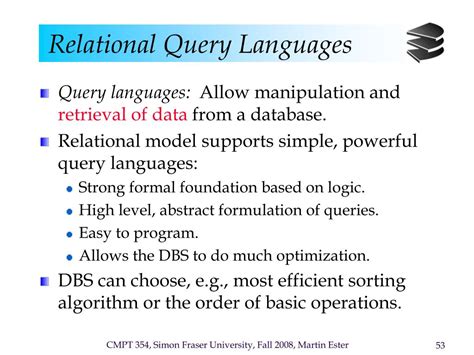 Ppt Database Systems I Relational Algebra Powerpoint Presentation