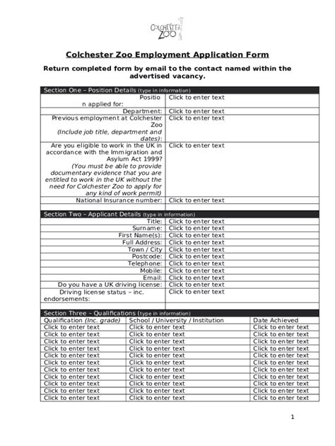 Work Placement Application Doc Template Pdffiller