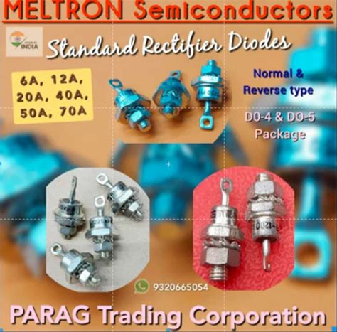 Rectifier Diodes For Industrial 10001200v At ₹ 100piece In Mumbai