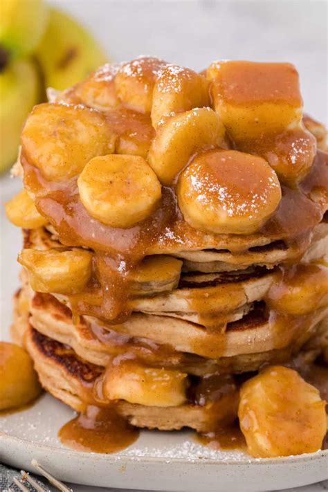 How To Make Easy Bananas Foster Pancakes Feels Like Home™
