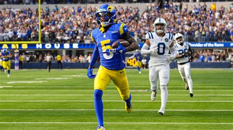 Tutu Atwell Makes A Late 88 Yard Td Catch And Los Angeles Rams Rally