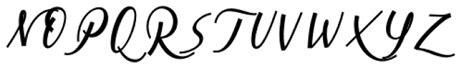 Cursive Signa Script Bold Italic Font Script Elegant What Font Is
