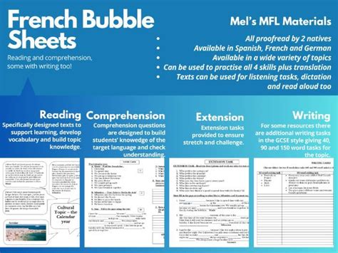 Present Tense Verbs French Bubble Sheet Reading And Comprehension Activity Teaching Resources Present Tense Verbs French Bubble Sheet Reading And Comprehension Activity Teaching Resources