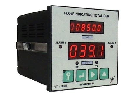 Buy Flow Indicating Totalizers Flow Transmitter Manas Micro