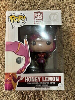 Funko Pop Vinyl Disney Honey Lemon 108 849803046637 Ebay