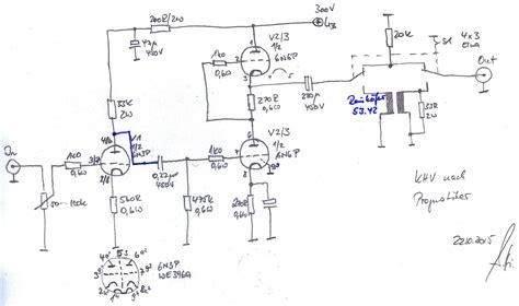 Kopfhörerverstärker Mit 6n6p In Srpp Röhren Und Hören