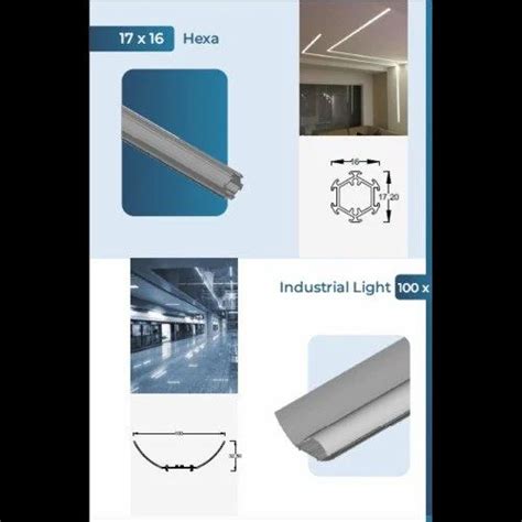 Industrial Type Aluminium Led Profile For Architectural At ₹ 260meter