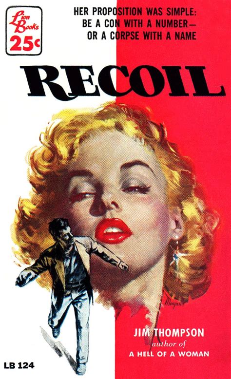 Recoil 1956 Cover Robert Maguire Pulp Cover Vintage Art Book