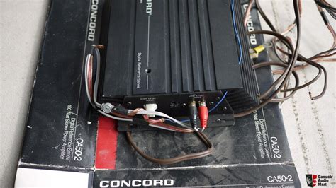 Amplifier Concord Ca50 2 100 Watt Rms For Sale Photo 810297 Us Audio