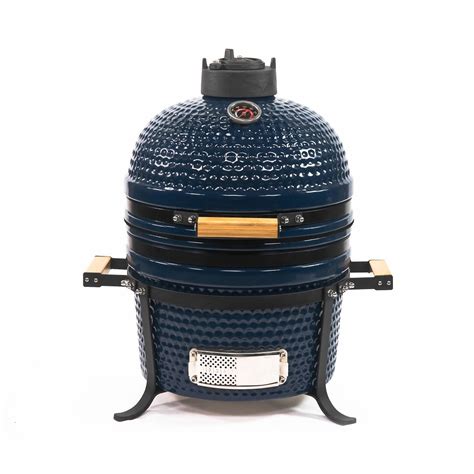 15 Inch Big Egg Shaped Bbq Grill Outdoor Kitchen Egg Kamado Grill