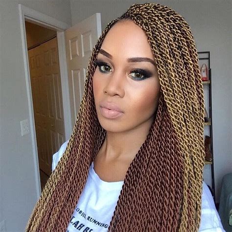 Senegalese Twists With Two Colors