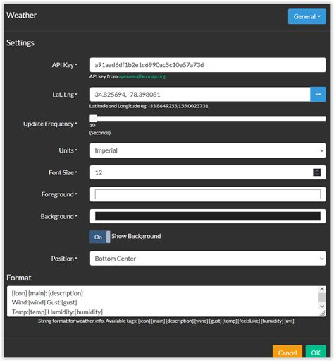 Plugin For Weather Issue Rispyconnect