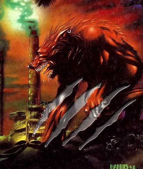 Werewolf White Wolf World Of Darkness Tony Harris Loup Garou