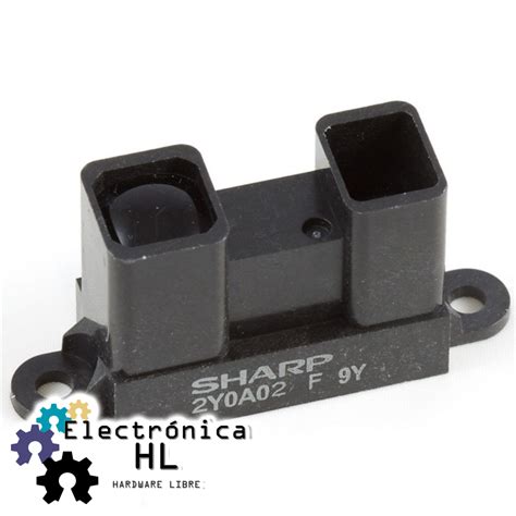Sensor De Distancia Sharp 2y0a02 20 150 Cm Electronica Hl