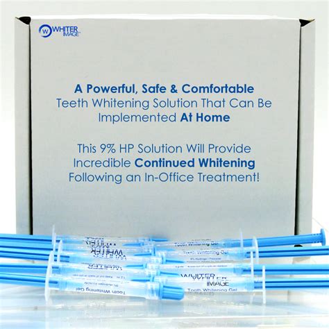 Whiter Image Take Home Whitening Gel Syringe Refill Kit 30pk Whiter Image