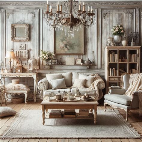 Shabby Chic Rustic Living Room