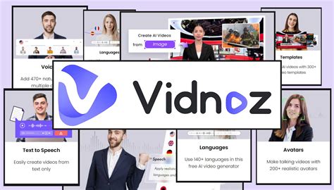 Bring Photos To Life Vidnozs Talking Photo And Dubbing Ai Features
