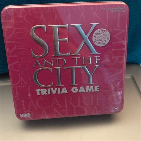 Other Sex And The City Trivia Game 100 Questions New Sealed In Pretty
