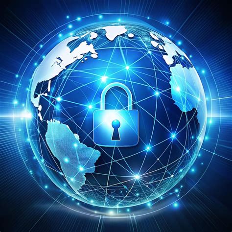 Cyber Data Security Ensuring Global And Personal Protection Premium Ai Generated Image