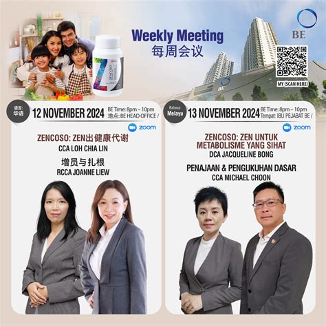 Weekly Meeting November 2024 Be International Sdn Bhd