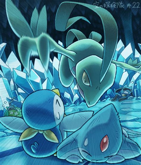 Komepan Azelf Grovyle Piplup Riolu Wormadam Wormadam Plant