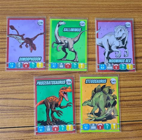 Panini Jurassic World The Ultimate Sticker Collection Trading Cards