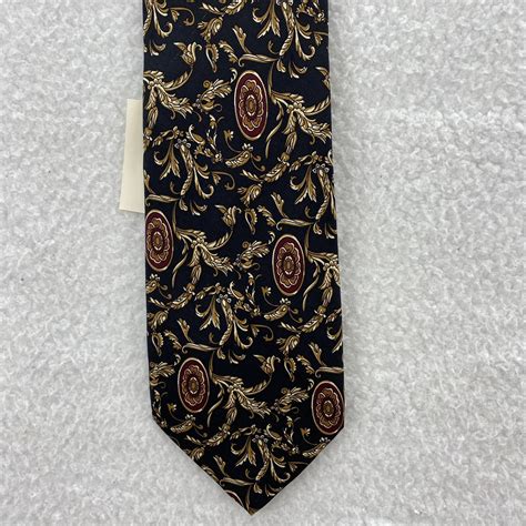 Vintage Paolo Gucci Mens Multicolor Classic 100 Silk Gem