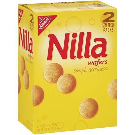 Nabisco Nilla Wafers 215 Oz Grocery And Gourmet Food