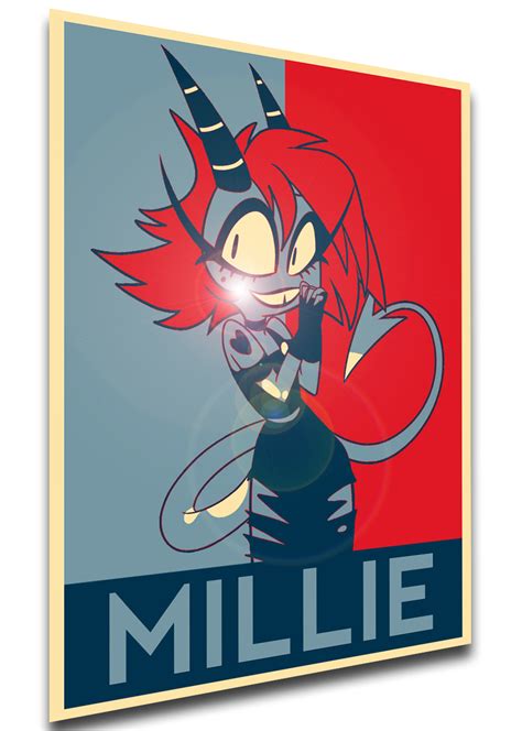 Poster Propaganda Helluva Boss Millie Ll1930 Propaganda World