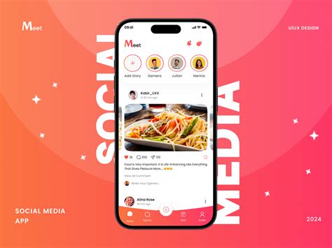 Social Media App Design Behance