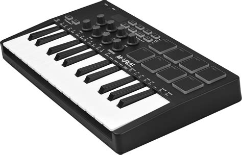25 Key Midi Control Keyboard Mini Portable Usb Keyboard Midi Controller With 25 Velocity