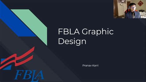 Fbla Graphic Design Presentation 2020 2021 Youtube