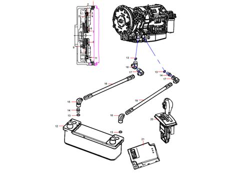 Sany Gearbox Peripheral Connectot
