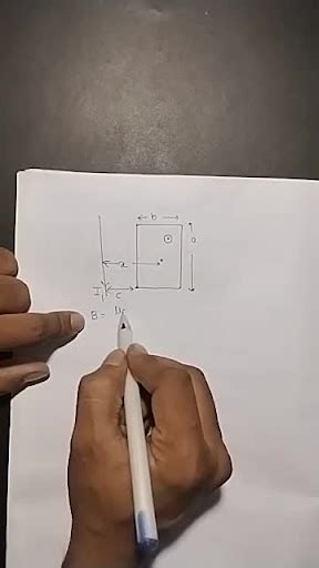 The Mutual Inductance Between The Rectangular Loop And The Long Straight