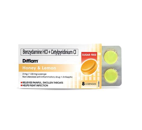 Difflam Lozenges Honey And Lemon 8s Iloilo Supermart Online Aton Guid