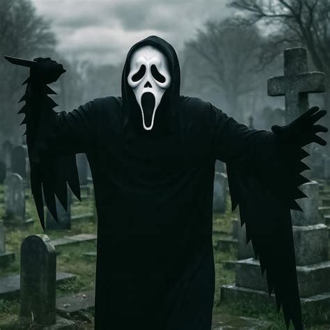 Adult Ghostface Costume Etsy