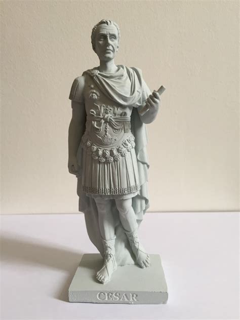 Julius Caesar Bust Roman Emperor Statue Italy Rome Artwork Roman