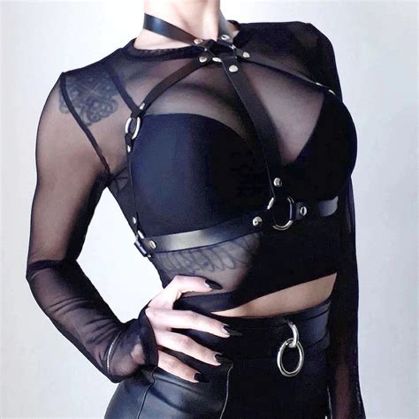 Gothic Bra Belt The End Cult