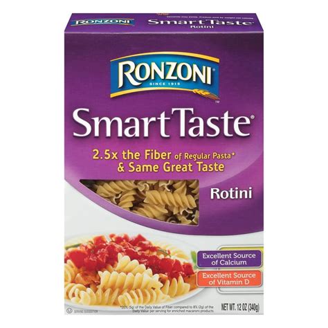 Ronzoni Pasta The Perfect Choice For Delicious Pasta Dishes Smart
