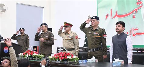 Punjab Police Official On Twitter یوم تکریمِ شہداء پاکستان پر آئی جی پنجاب ڈاکٹر عثمان انور کی