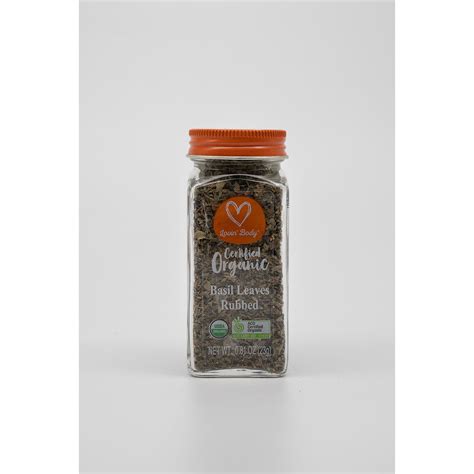 Organic Basil Leaves 23g European Grocery Store