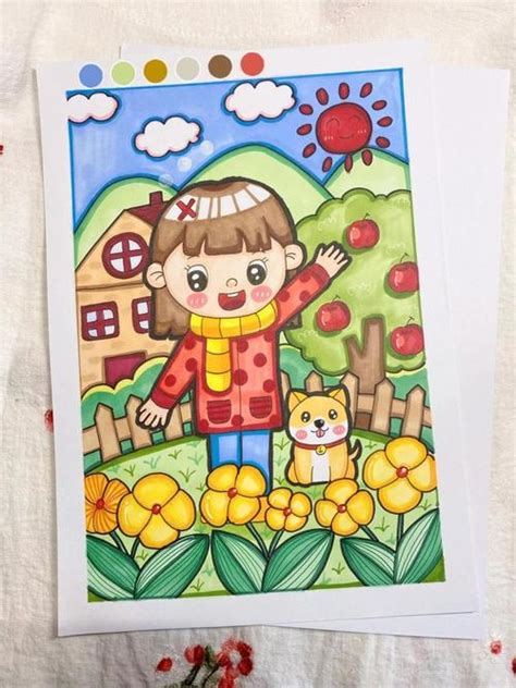 儿童画图片大全真实又好看视频（最新15张） 儿童画图片大全