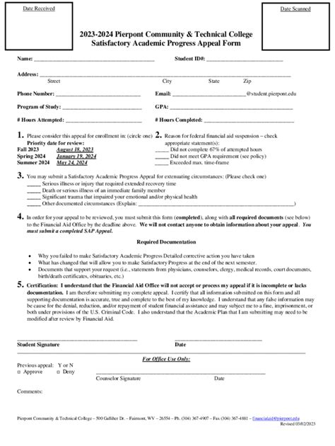 Fillable Online Registrar Appeal Form Fax Email Print Pdffiller