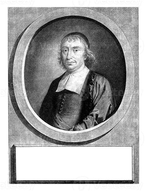 Portrait Of The Preacher Cornelius Van Aken Jeremias Van Schaak After